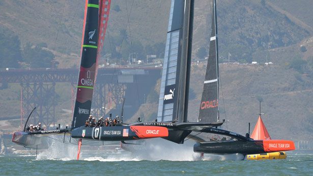 Oracle Team USA wins America's Race 12, fending off New Zealand's ...